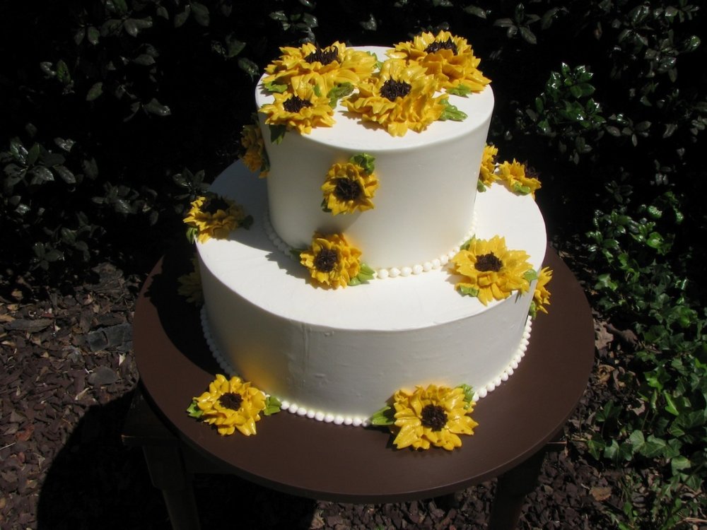 Special Occasions Cakes - Frosted Pumpkin Wedding Cakes